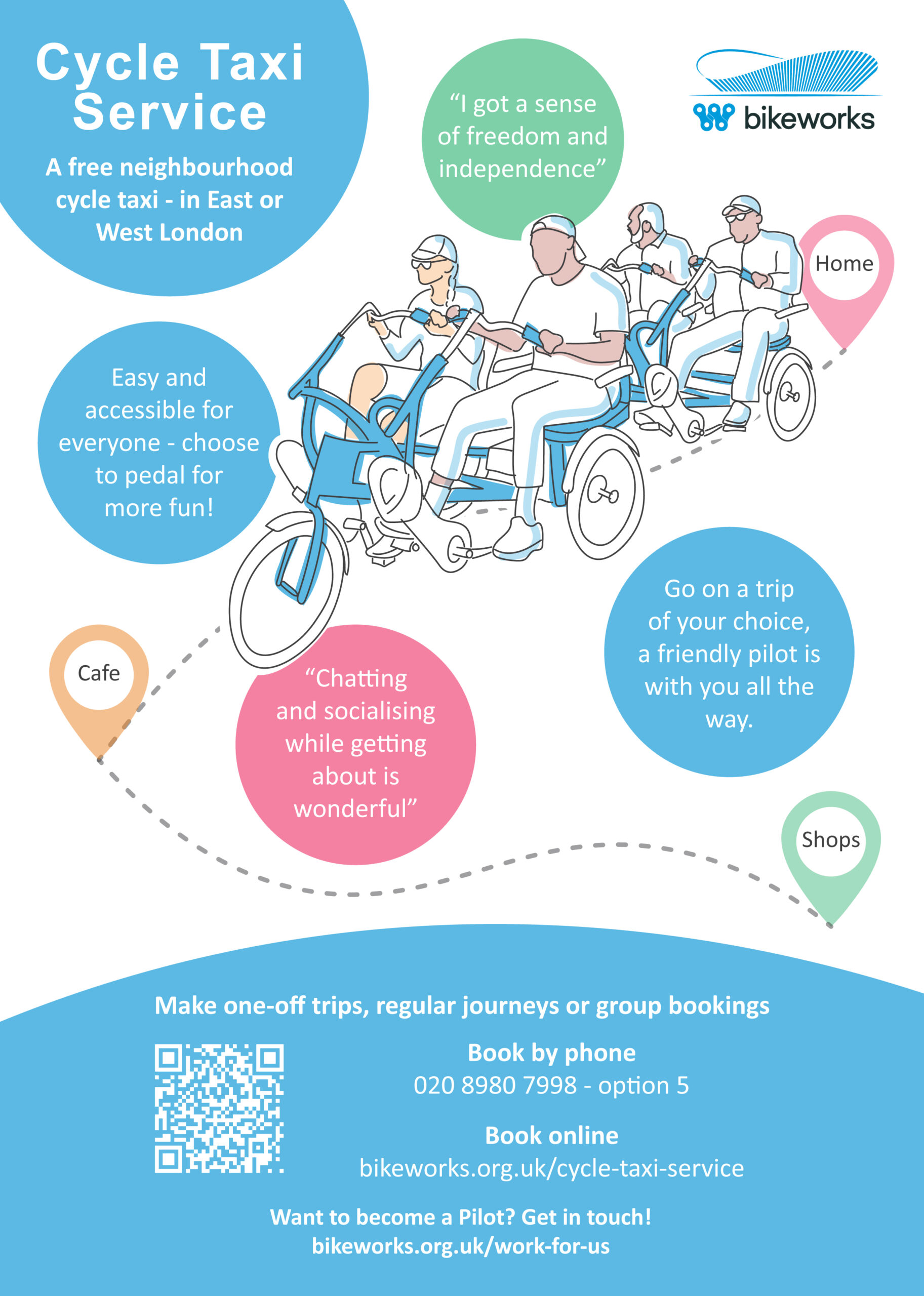Cycle Taxi Service – A free neighbourhood cycle taxi – in East or West ...