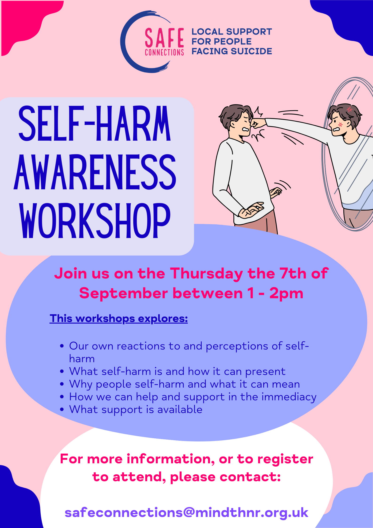 Self-harm Awareness Workshop – Tower Hamlets CVS